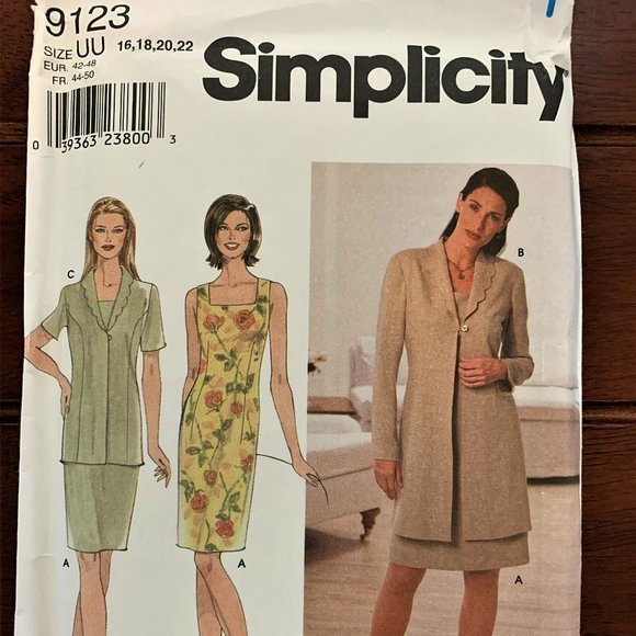 Simplicity | Other | Uncut Simplicity Pattern 923 1618222 Misses Miss ...